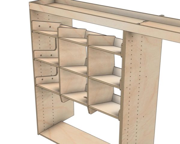 1020w 9 X 220mm Euro Crate Module Yoke Vans
